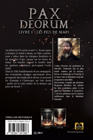 PAX DEORUM/ Livre I: les fils de Mars - Broché